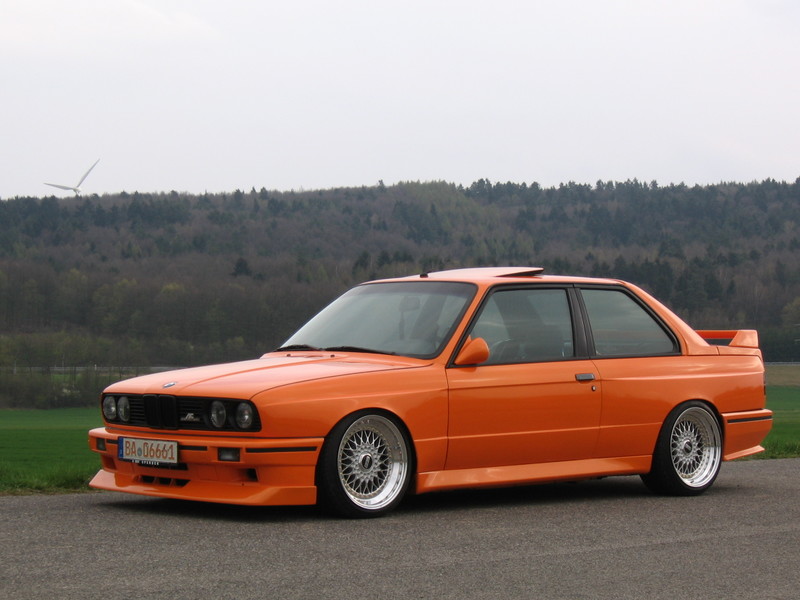 Bmw E30 M3 Orange